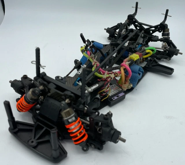 FOR PARTS HPI RS4 carbon chassis with ESC and motor £158.30 - PicClick UK