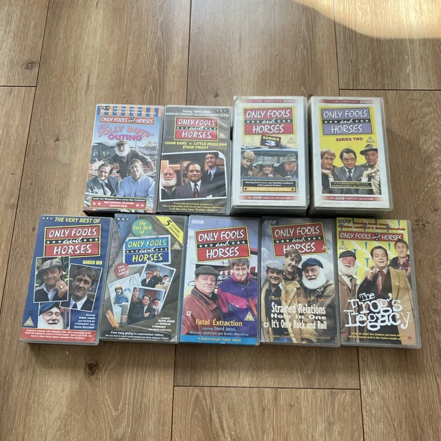 ONLY FOOLS AND Horses VHS Bundle Jolly Boys Outing BBC Complete ...