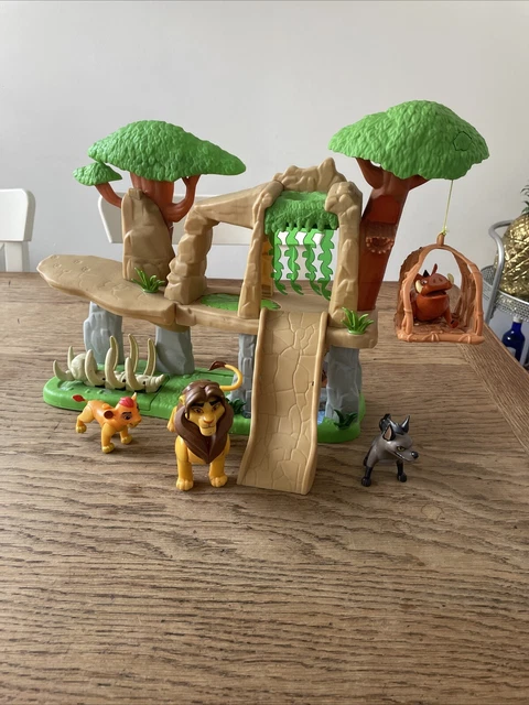 DISNEY LION KING Lion Guard Pride Rock Playset + Figures Working Lift £ ...