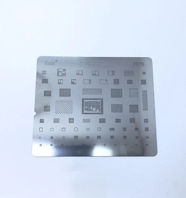 BGA, TEMPLATE, STENCIL Calor Directo, Reball, ic Chip para iPhone 13 ...