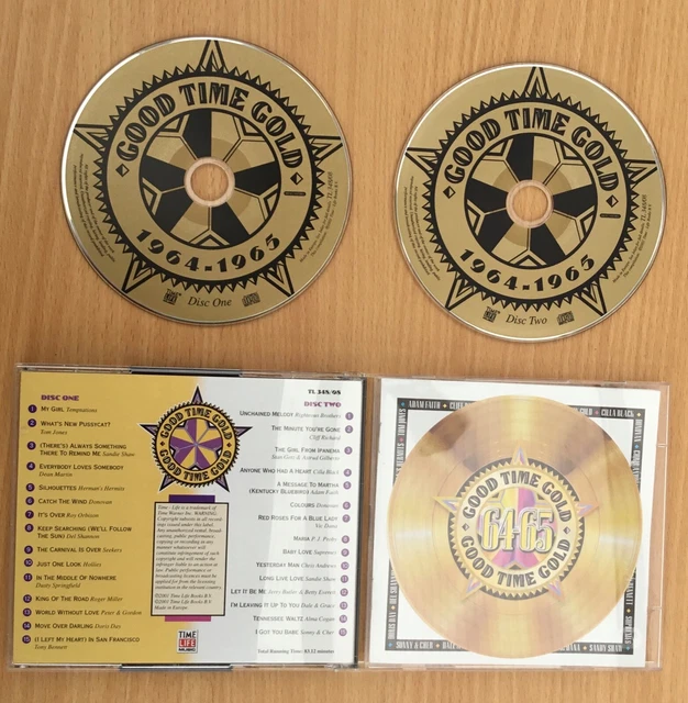 🌟TIME LIFE🌟2XCD SET🌟GOOD Time Gold🌟64-65🌟Pop🌟Near Mint🌟Uk🇬🇧Seller🌟 £19. ...