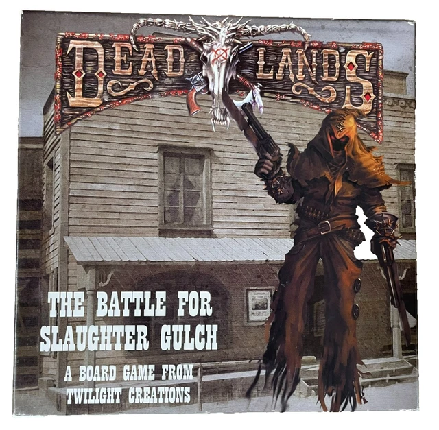 TWILIGHT CRE BOARDGAME Deadlands The Battle for Slaughter Gulch ...