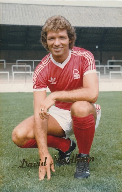 DAVID NEEDHAM NOTTINGHAM FOREST 1977-1982 ENGLAND 'B' original signed ...