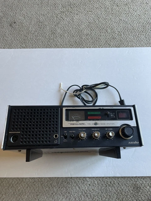 Vintage Realistic CB Base Station TRC-432 Navaho Serial, 59% OFF