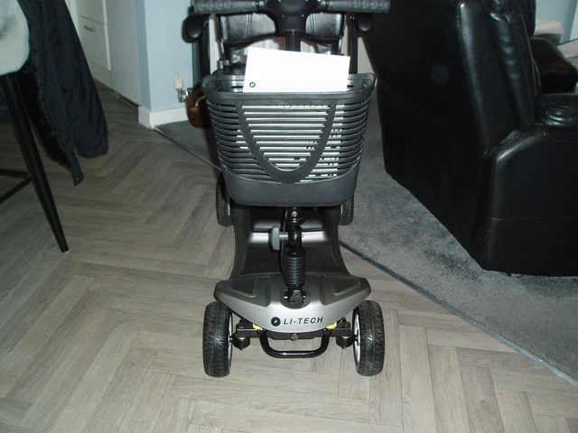 MOBILITY SCOOTER LI tech marathon 2024 lithium upto 40 km run distance ...