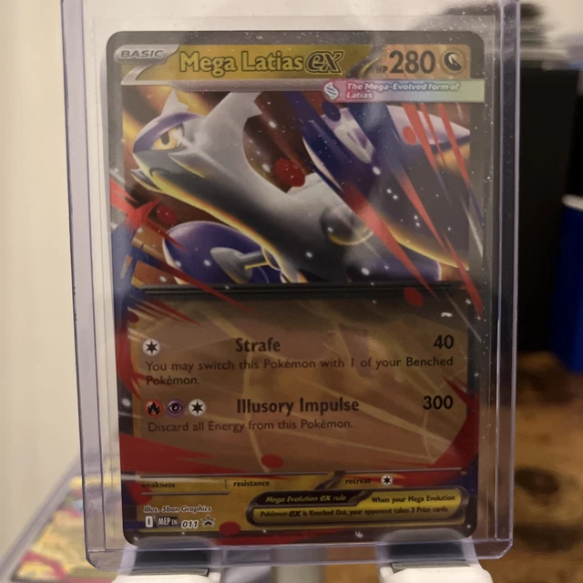 POKEMON TCG MEGA Evolution Black Star Promo Mega Latias EX MEP011 NM £1 ...