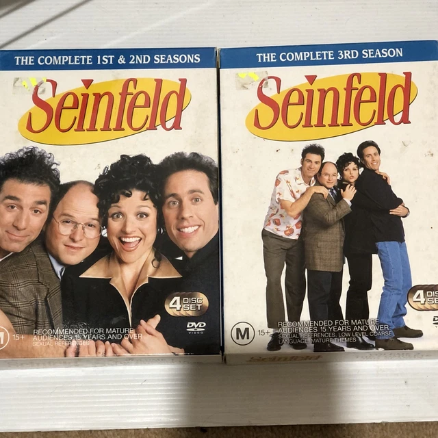SEINFELD VOL 1 Complete 1st 2nd 3rd Seasons (DVD, 1990) $15.00 ...