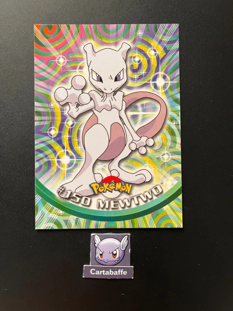 CARTE POKÉMON TOPPS #150 Mewtwo TV Animation Edition Française NEUF ...