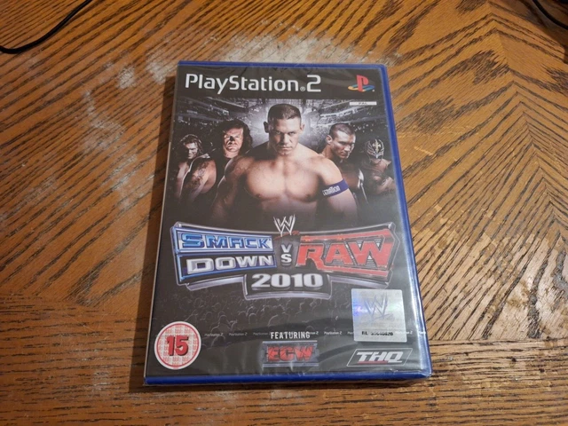 WWF SMACKDOWN VS Raw 2010 for PS2 Playstation 2 NEW SEALED £29.99 ...