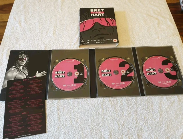 WWE BRET HITMAN Hart The Dungeon Collection Dvd £16.99 - PicClick UK