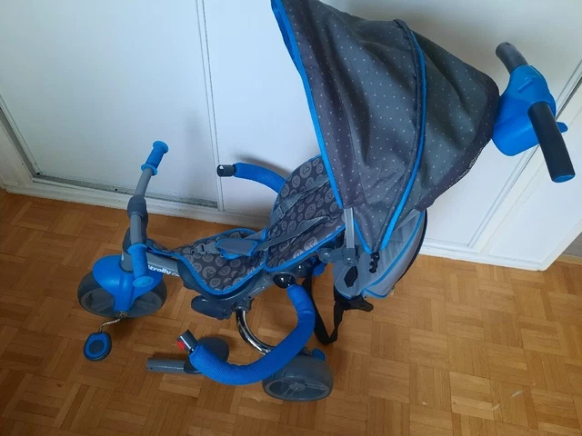 POUSSETTE STROLLY - Tricycle Evolutif Strolly Compact - Bleu - Pas d ...