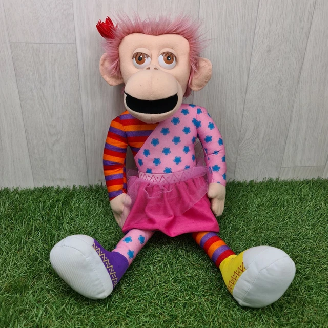 20& ZINGZILLAS PANZEE Large Soft Toy Plush BBC 2009 Teddy Monkey ...