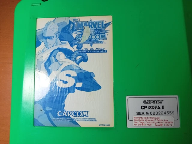 MARVEL VS CAPCOM CPS2 A+B Boards Japan W/Pic (No Battery Need It) $299. ...