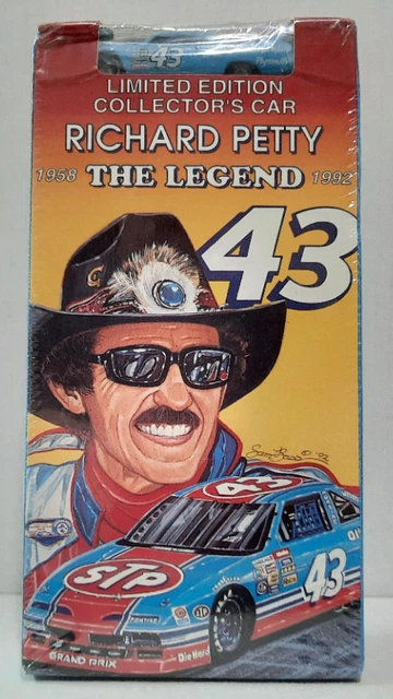 LIMITED EDITION COLLECTORS VHS Tape Richard Petty The Legend 43 1958-1992 w/car $19.98 - PicClick CA