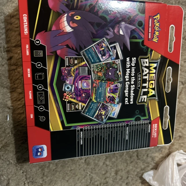 POKEMON TCG - Mega Gengar EX Battle Deck - Factory Sealed Brand New ...