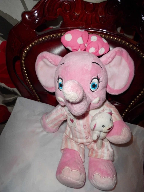 HAVEN HOLIDAY PARK Anxious Elephant in her bed clothes with teddy,FREE ...