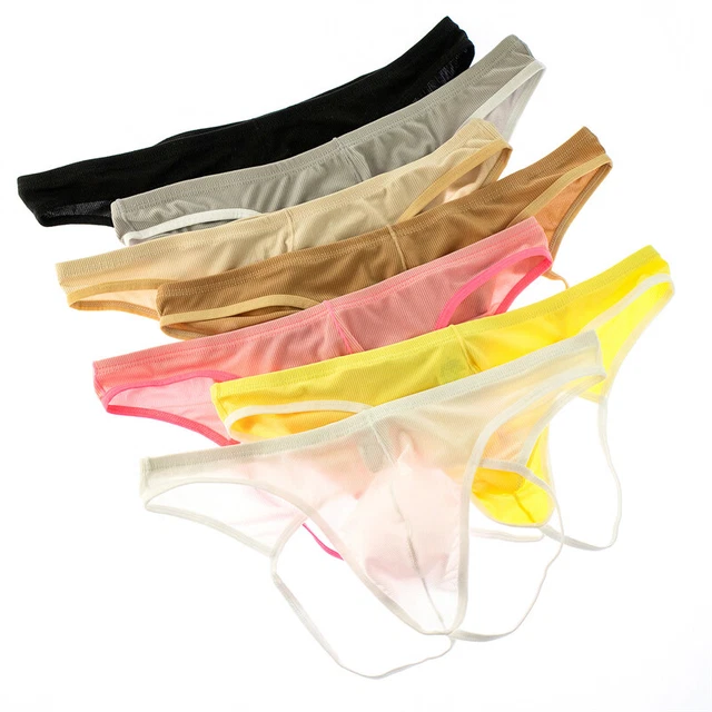 MEN'S JOCK STRAP Breathable Underwear Backless Jockstrap Briefs ...