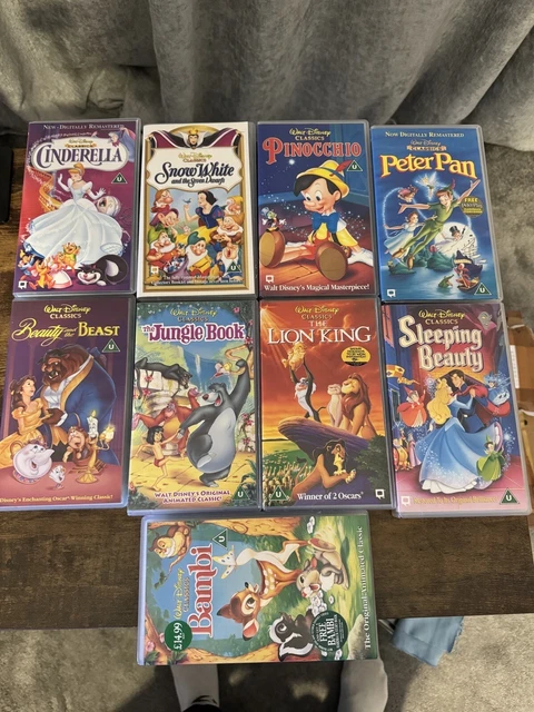 Disney Classics Vhs Bundle £099 Picclick Uk
