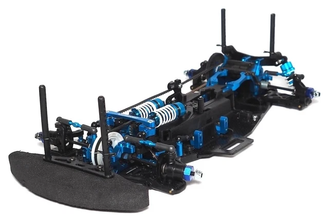 TAMIYA TA06 CHASSIS with TRF Dampers AL Bulkhead Used Untested £292.47 ...