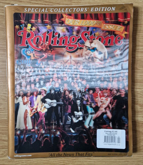 ROLLING STONE MAGAZINE Issue #1000/1001 - Special Collectors' Edition ...