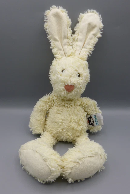 JELLYCAT SMALL SNUFFLES Cream White Bunny Rabbit Soft Plush Beanie Toy ...