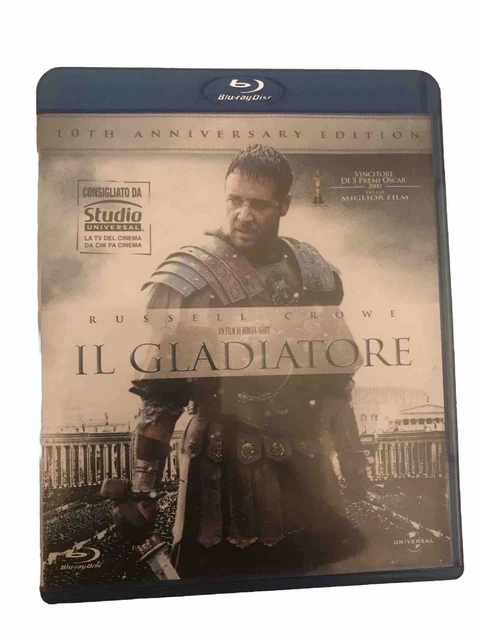 IL GLADIATORE - Russell Crowe Ridley Scott 2000 10 Anniverary Blu Ray Nuovo EUR 5,00 - PicClick IT