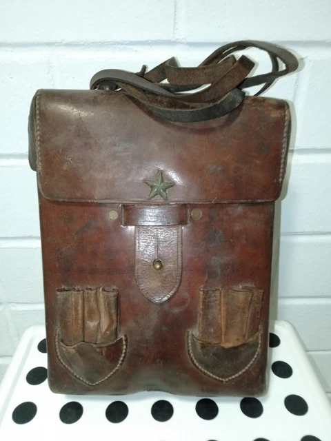 WW2 JAPANESE ARMY Leather Map Case With Army Star EUR 82,98 - PicClick FR