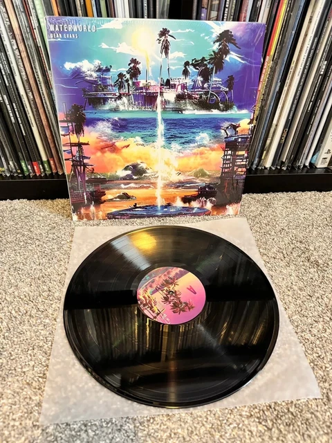 BANDE ORIGINALE WATERWORLD Dean Evans SNES Water World disque vinyle ...