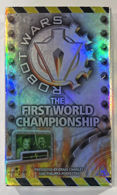 ROBOT WARS - First World Championships (VHS, 2000) Presented By Craig ...