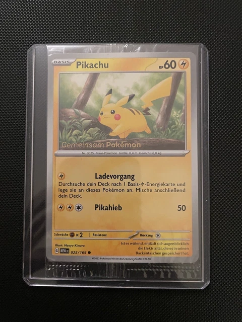 POKEMON TOGETHER GERMAN Pikachu Poke Post Promo Card 2 EUR 29,28 ...