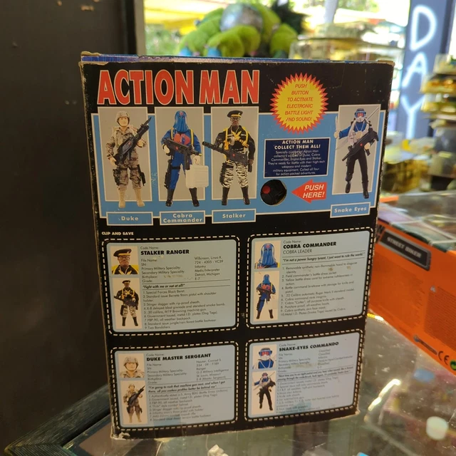 1992 HASBRO GI Joe - Hall of Fame - COBRA COMMANDER - 12" Figure action ...