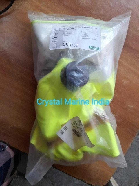 UNITOR / MSA EEBD uniscape hood mask assembly with hose seal pack ...