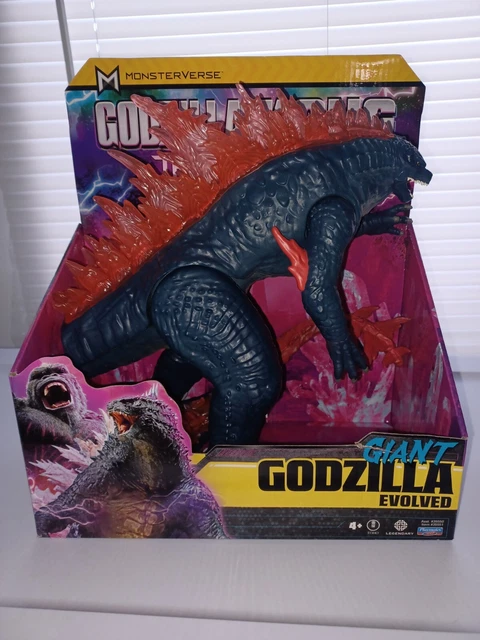 PLAYMATES GIANT GODZILLA Evolved 12” Figure Godzilla x Kong The New ...