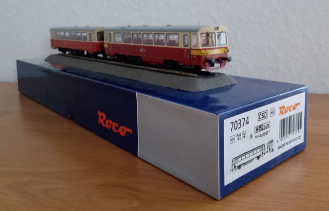 ROCO 70374 H0 Dieseltriebwagen M152.0478 der CSD, Ep. IV in OVP ...