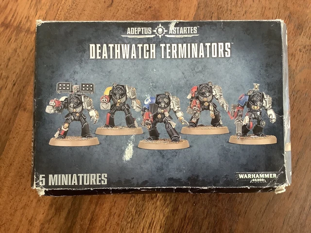 WARHAMMER 40K DEATHWATCH Terminators Brand New In Box. OPP Rare. £49.99 ...