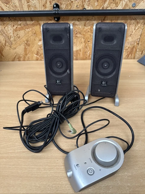 LOGITECH V20 USB Powered Laptop Speakers with Volume Control £19.99 ...