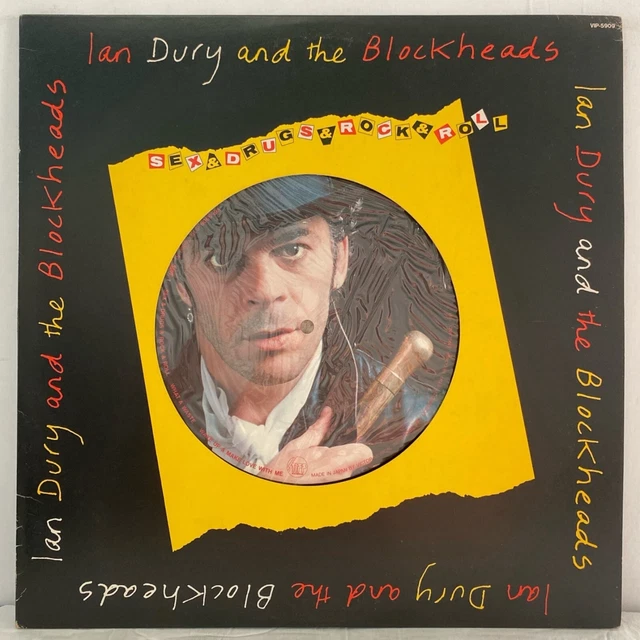 Ian Dury Blockheads Pic Label Sex And Drugs And Rock And Roll Japan Vinyl
