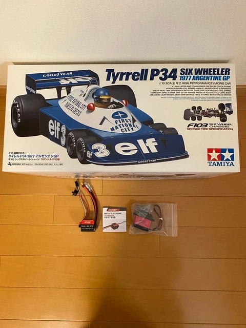 TAMIYA TYRRELL P34 Argentina GP with ESC and servo £278.07 - PicClick UK