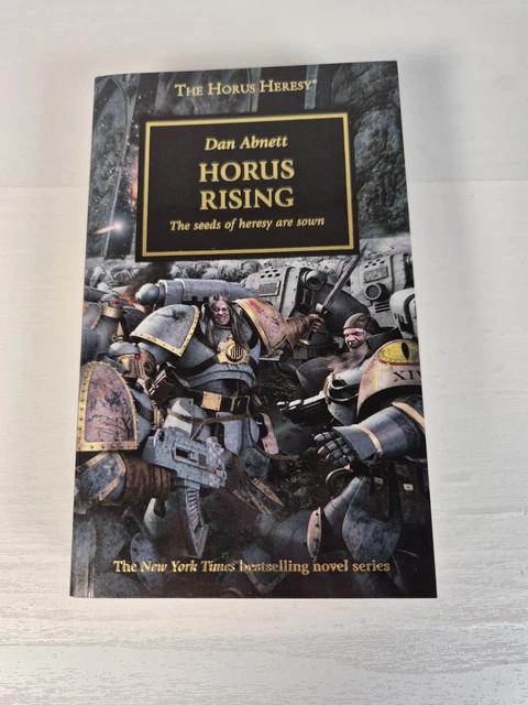 WARHAMMER THE HORUS Heresy Horus Rising Paperback Black Library Games ...