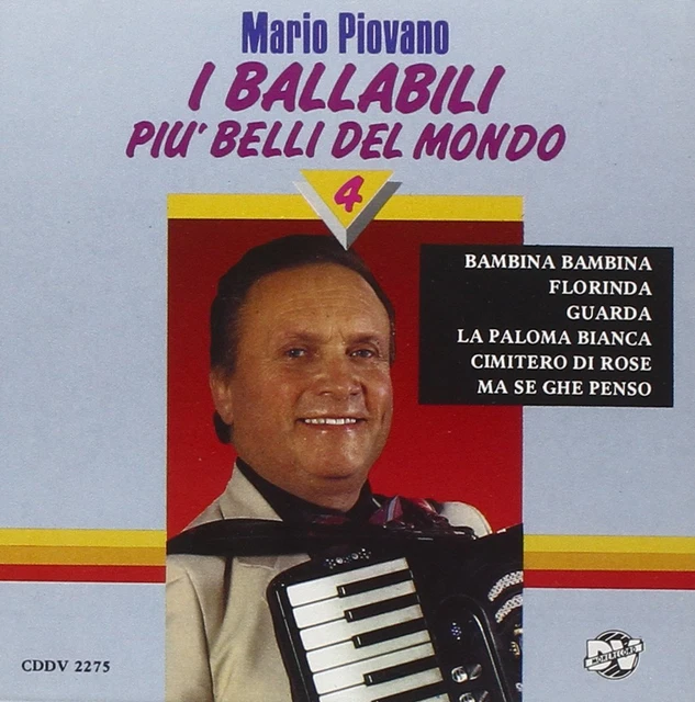 PIOVANO MARIO I Ballabili Piu' Belli Del Mondo 4 (CD) EUR 10,17 ...
