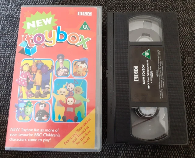 NEW TOYBOX (VHS/PAL) Rare Bbc Retro 'Postman Pat' 'Fireman Sam ...