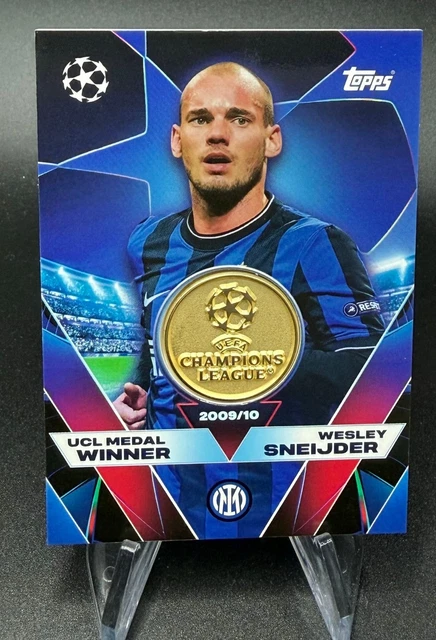 TOPPS MATCH ATTAX UCL UEFA 2025/2026 25/26 UCLW-WS Wesley Sneijder Medal Winner EUR 26,99 ...