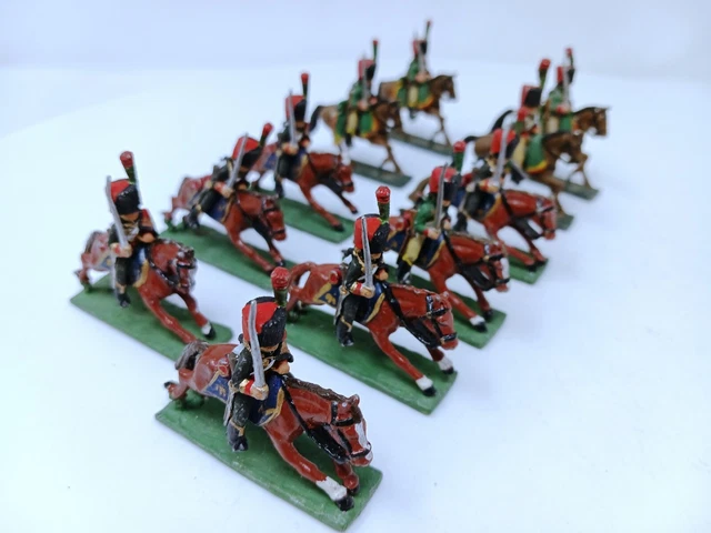 MINIFIGS / HINCHLIFFE Napoleonic British Hussars Cavalry 25mm x 11 ... MINIFIGS / HINCHLIFFE Napoleonic British Hussars Cavalry 25mm x 11 ...