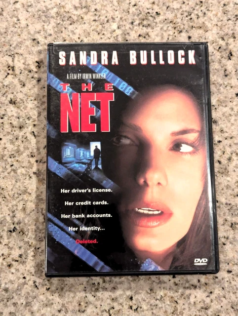THE NET (DVD 1997) Sandra Bullock, Dennis Miller, Deleted Identity ...