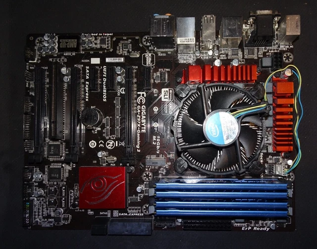 GIGABYTE GA-Z97X ATX Motherboard, i7-4790K CPU, 16GB Hyper X DDR3 RAM £ ...