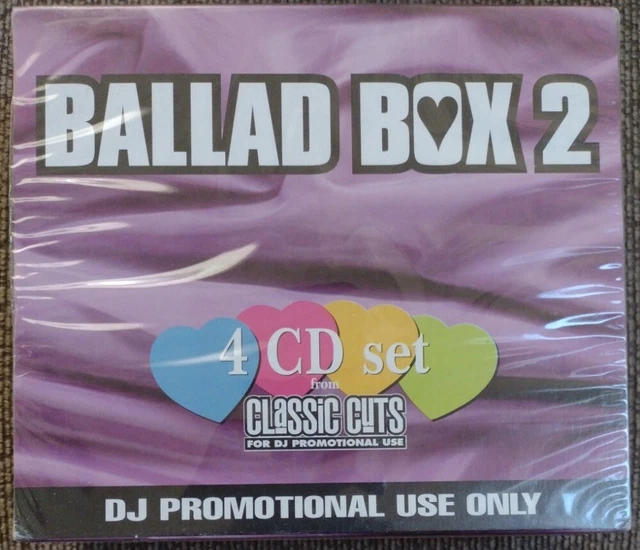 VARIOUS ARTISTS - Mastermix Ballad Box 2 Classic Cuts (4 CD Set) *New ...