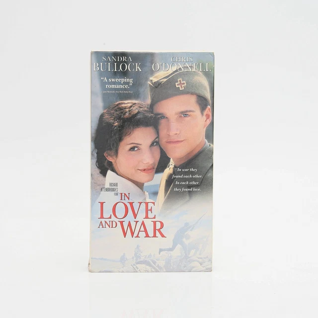 IN LOVE AND War VHS Vintage Movie Sandra Bullock Chris O'Donnell £9.41 ...