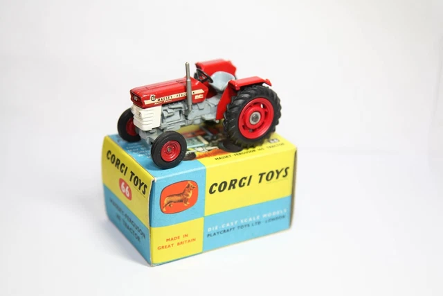 CORGI 66 MASSEY Ferguson 165 Tractor In Original Box - Excellent ...