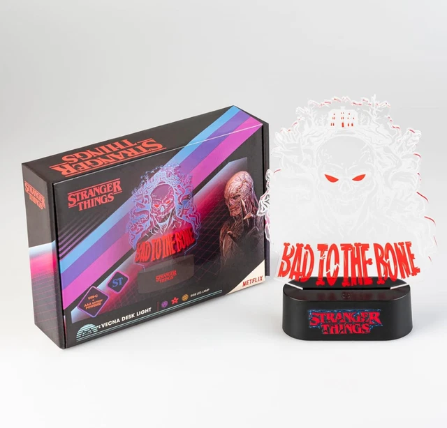 STRANGER THINGS 3D LED Night Light Lamp Bad to the Bone - Official £9. ...
