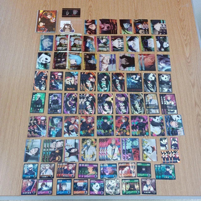 JUJUTSU KAISEN GOODS Huge lot Trading Card sticker Nobara Kugisaki ...